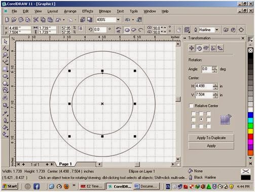 Belajar Corel Draw: Membuat Logo Muhammadiyah