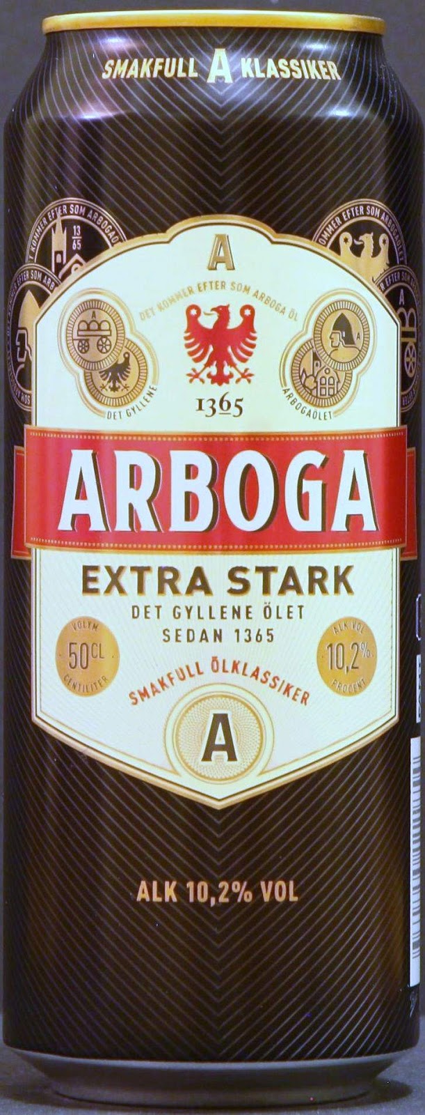 Burk-Bloggen: Arboga Extra Stark (ALK 10,2% VOL) : ny variant från Ball