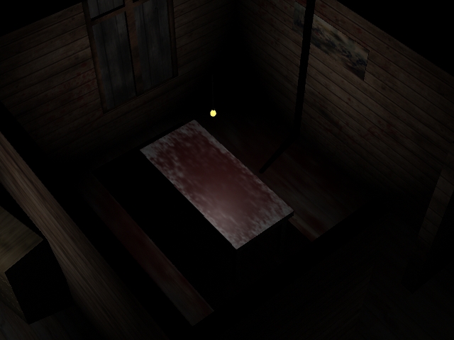 Slenderisnotscary: Personal horror interpretation (3D) - lighting