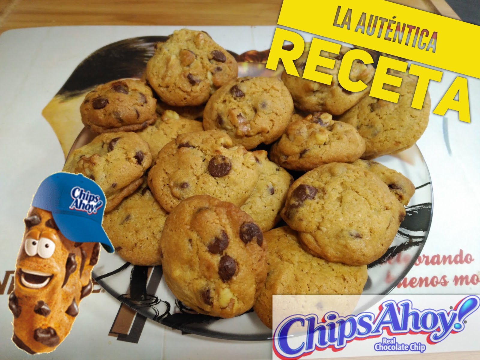 Receta fácil de Chips Ahoy! Cookie real Chocolate chip - La Cocina Del Sur