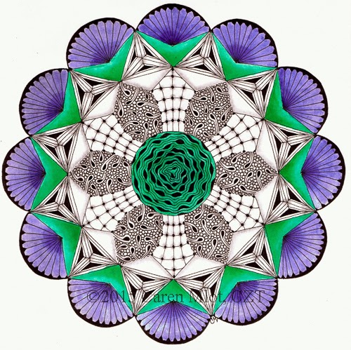 Tangle Mania: Evolution of a Zendala