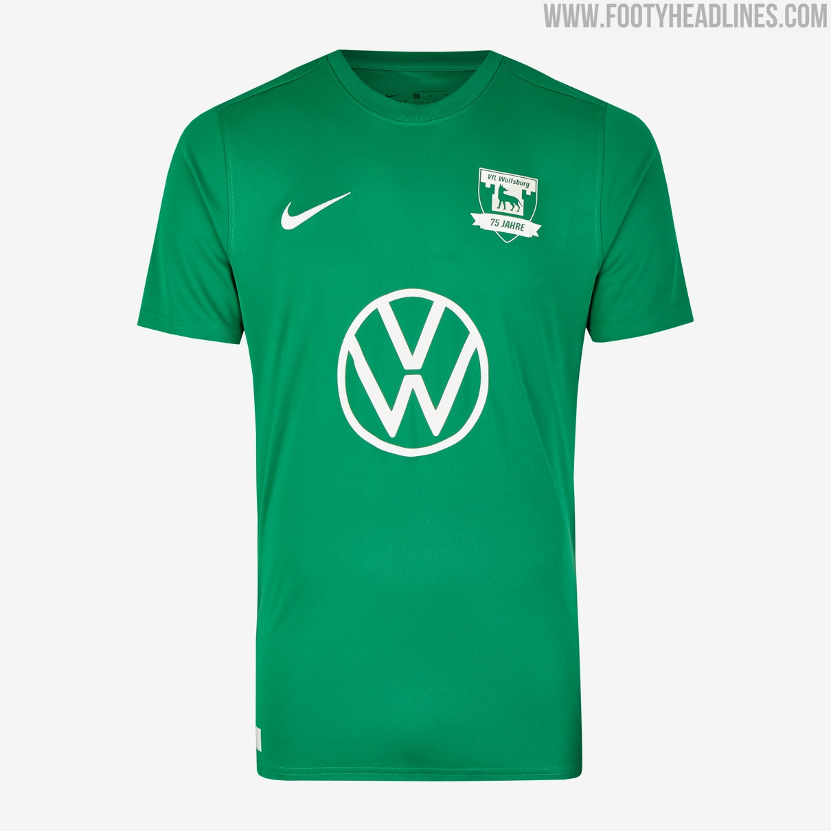 Wolfsburg 2020 75-Years Anniversary Kit + Logo Released - Footy Headlines