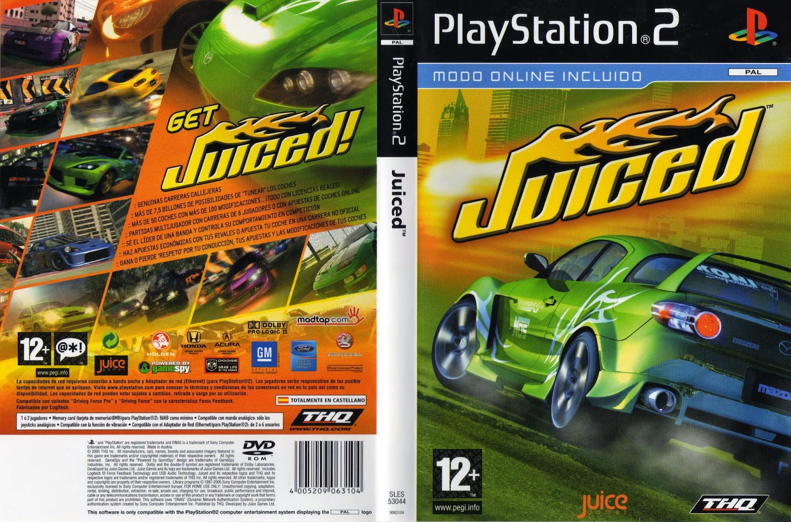 Coleccion Caratulas PS2: Juiced