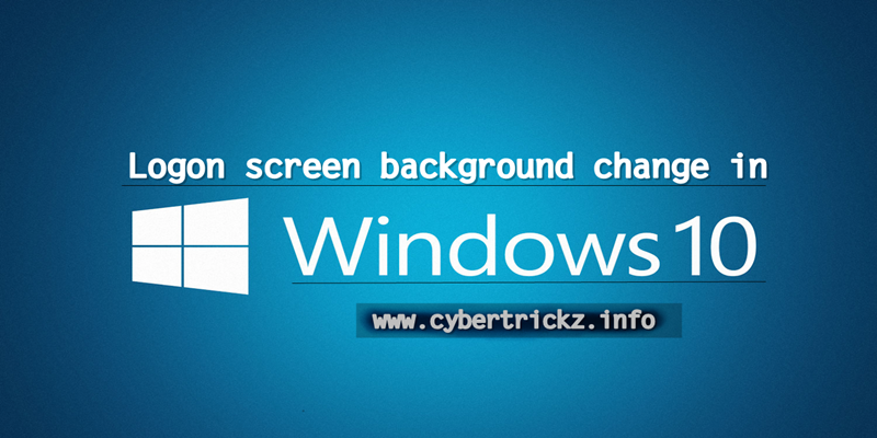 How to Change or Disable Login Screen Background Image in Windows 10 ...