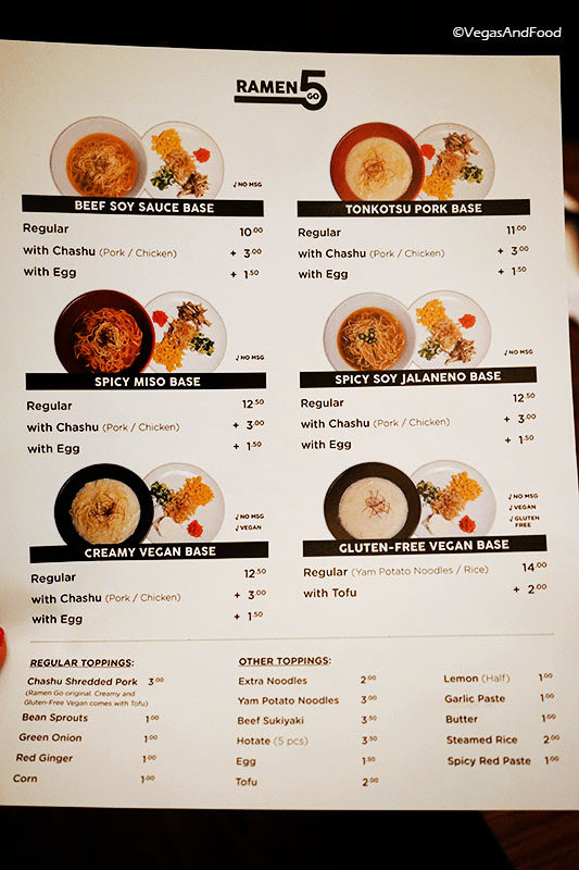 Ramen Go - Venice - Vegas and Food