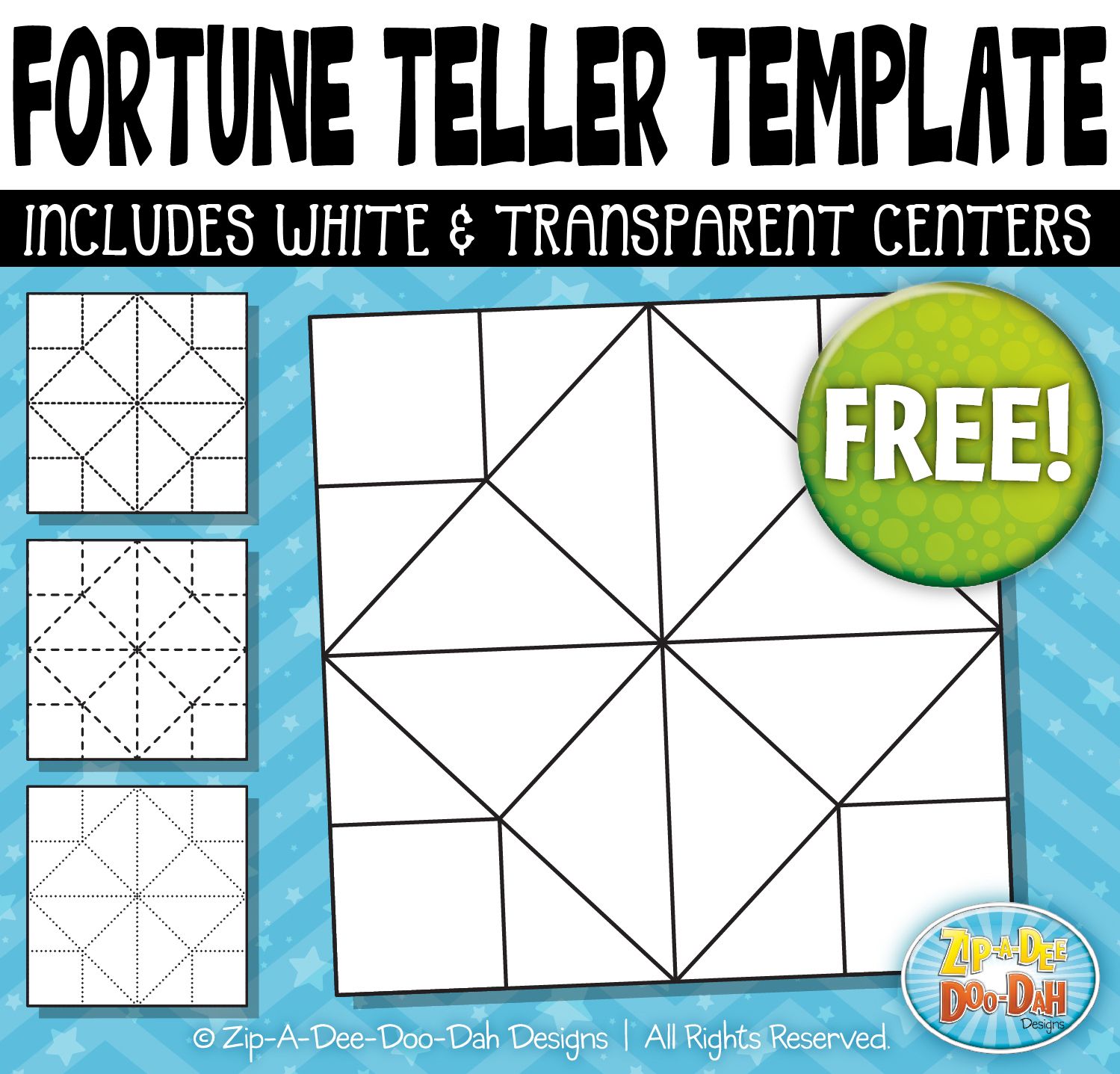 Zip-A-Dee-Doo-Dah Designs: FREE Easy To Use Templates