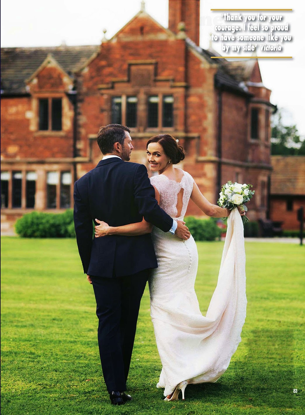 Red Carpet Wedding: Victoria Pendleton and Scott Gardner - Red Carpet ...