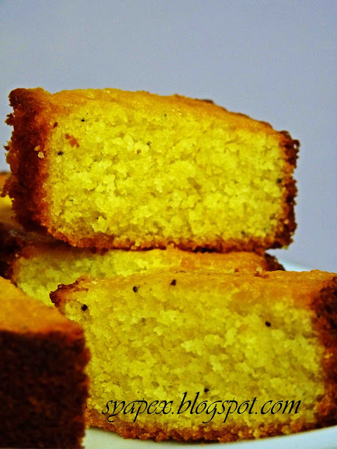 syapex kitchen: KEK SUJI MANGGA KAS-KAS