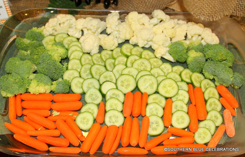 Southern Blue Celebrations: DINOSAUR VEGETABLE PLATTER