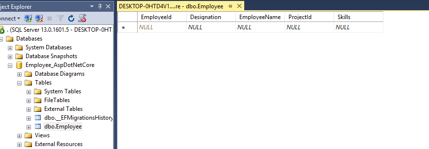 Add database connection string in asp.net core using entity framework ... Add database connection string in asp.net core using entity framework ...