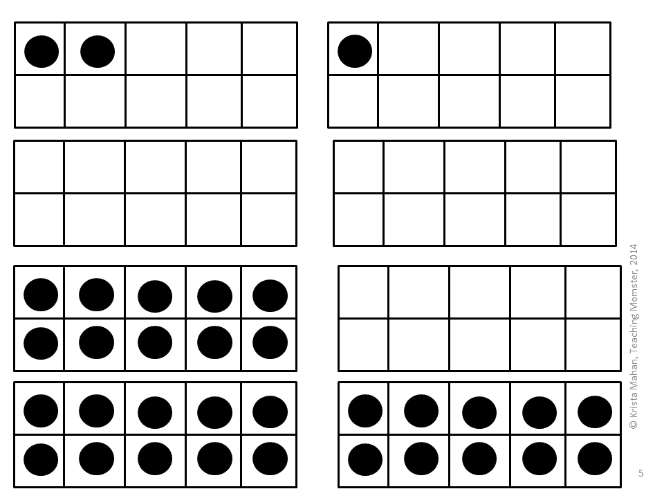 Math Madness Wednesdays!! Introduction and Tens Frames 2/19/14 ...