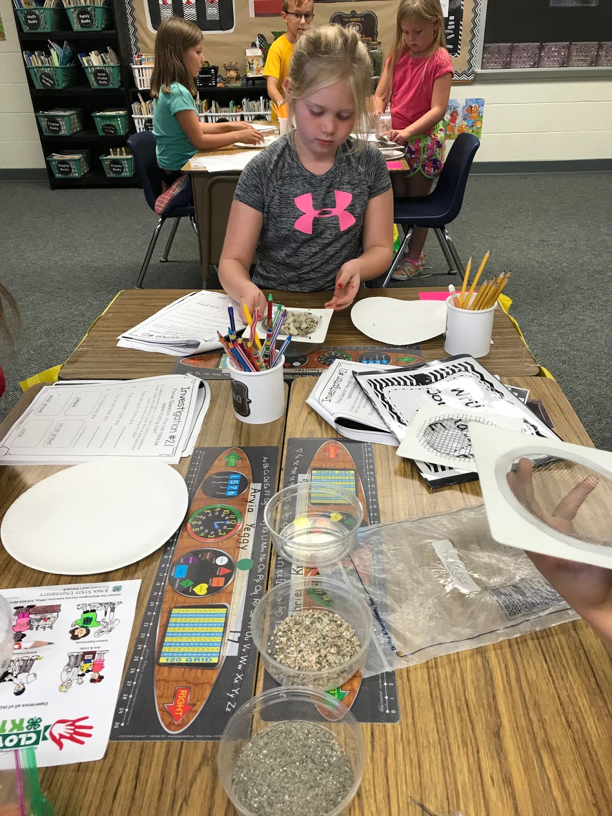 Mrs. Bell's 2nd Grade Blog: Pebbles, Sand & Silt Science Explorations...