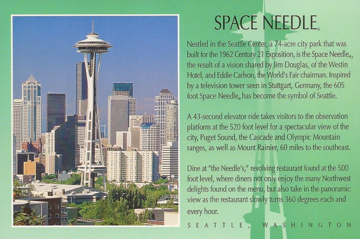 My Favorite Views: Washington - Space Needle, Picture & Information