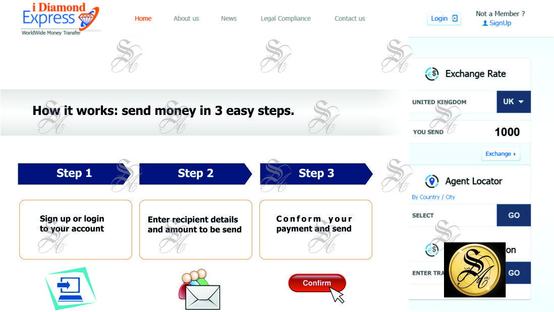 Website Theme For Remittance