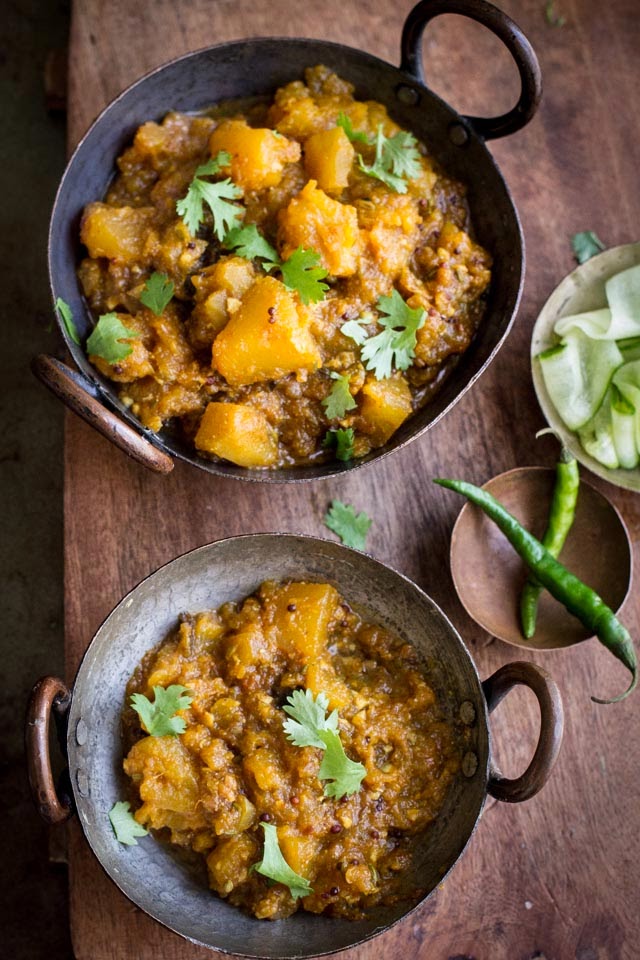 Sweet and Sour Pumpkin - Khatta Meetha Kaddu | Journey Kitchen
