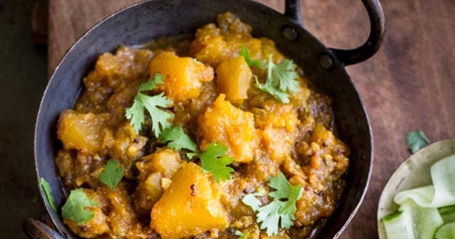 Sweet and Sour Pumpkin - Khatta Meetha Kaddu | Journey Kitchen