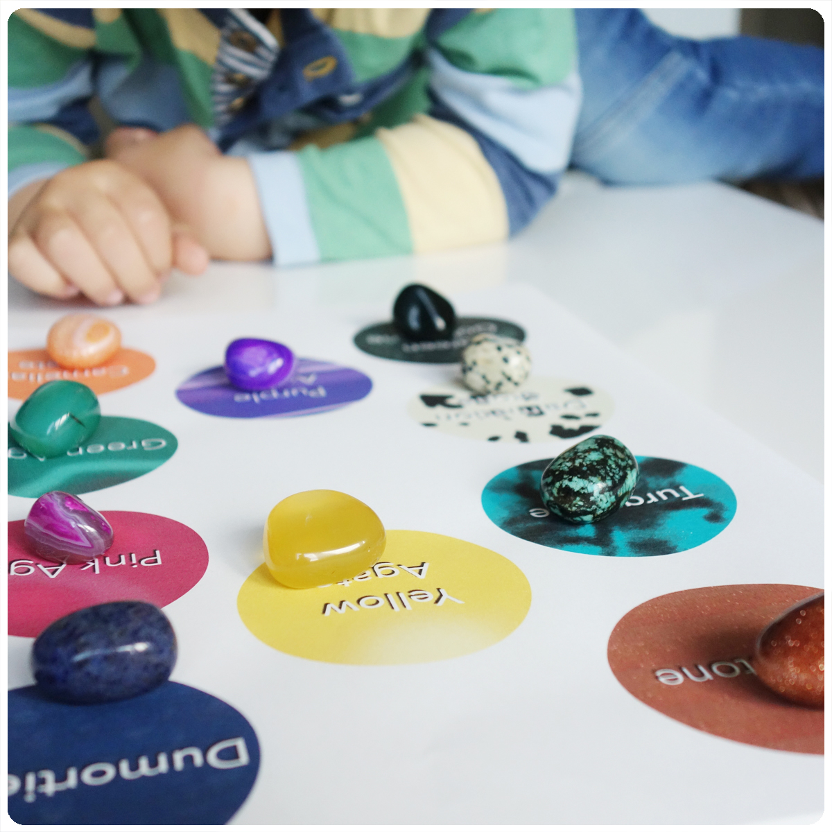 Family. Love. Art. Life.: Gemstones Matching Game