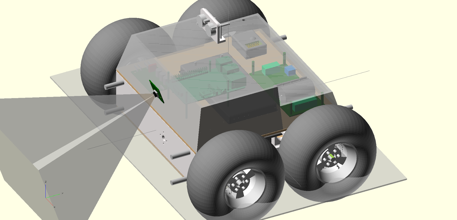Building robotics ground vehicle. Part 1 - mechanics.