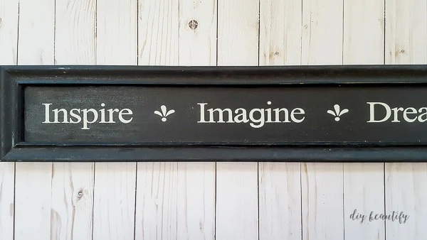 How to Recycle an Old Sign - DIY Beautify - Creating Beauty at Home