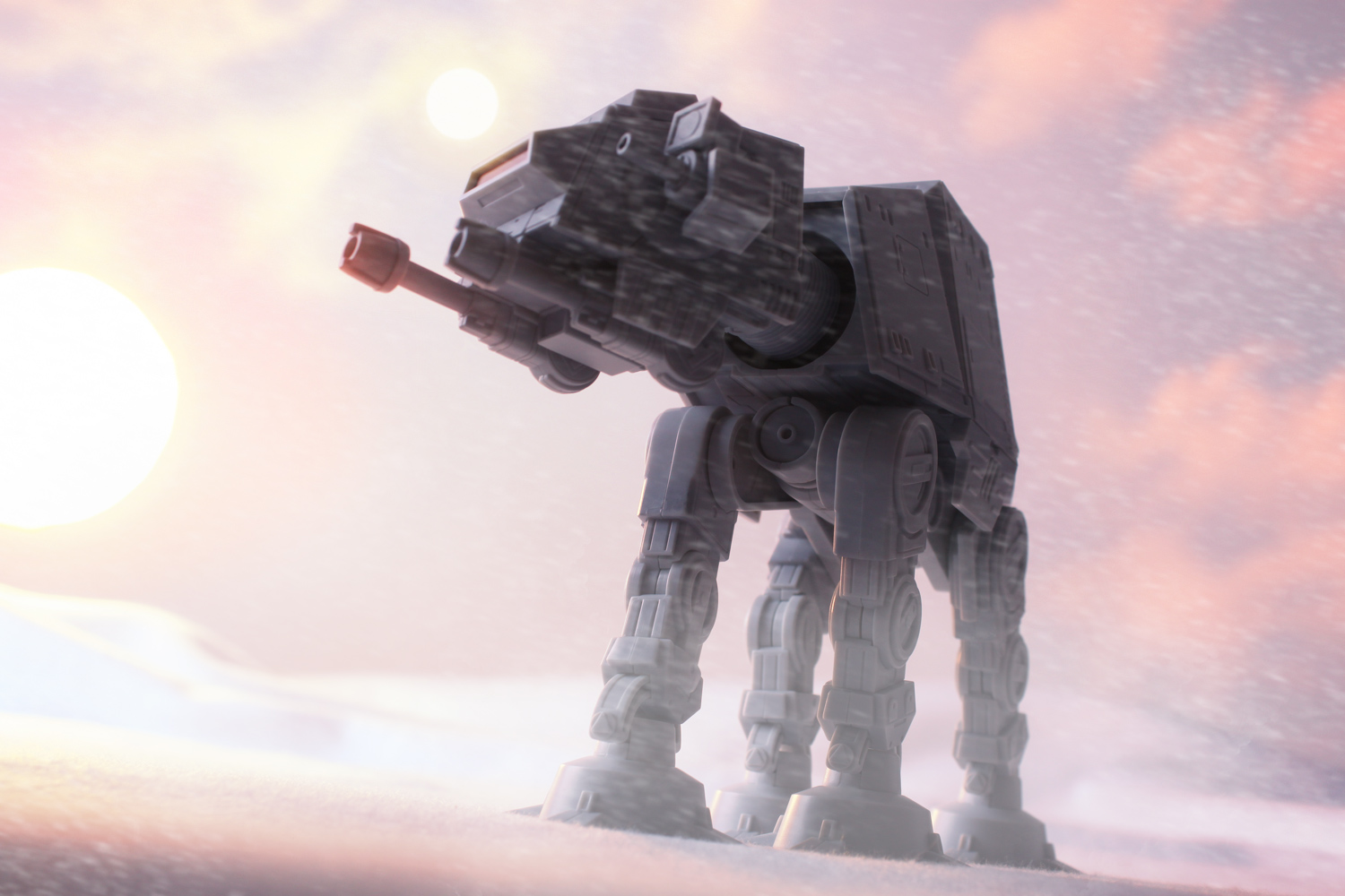 Dre Merc: Variable Action D-Spec Star Wars AT AT Review