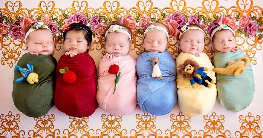 Verdadeiras Princesas Disney Baby