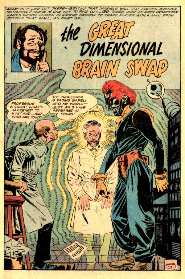 The ALEX TOTH archives: TOTH - HOUSE OF SECRETS 48 The Great ...