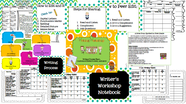 Spotted in First Grade: Writing in My Classroom