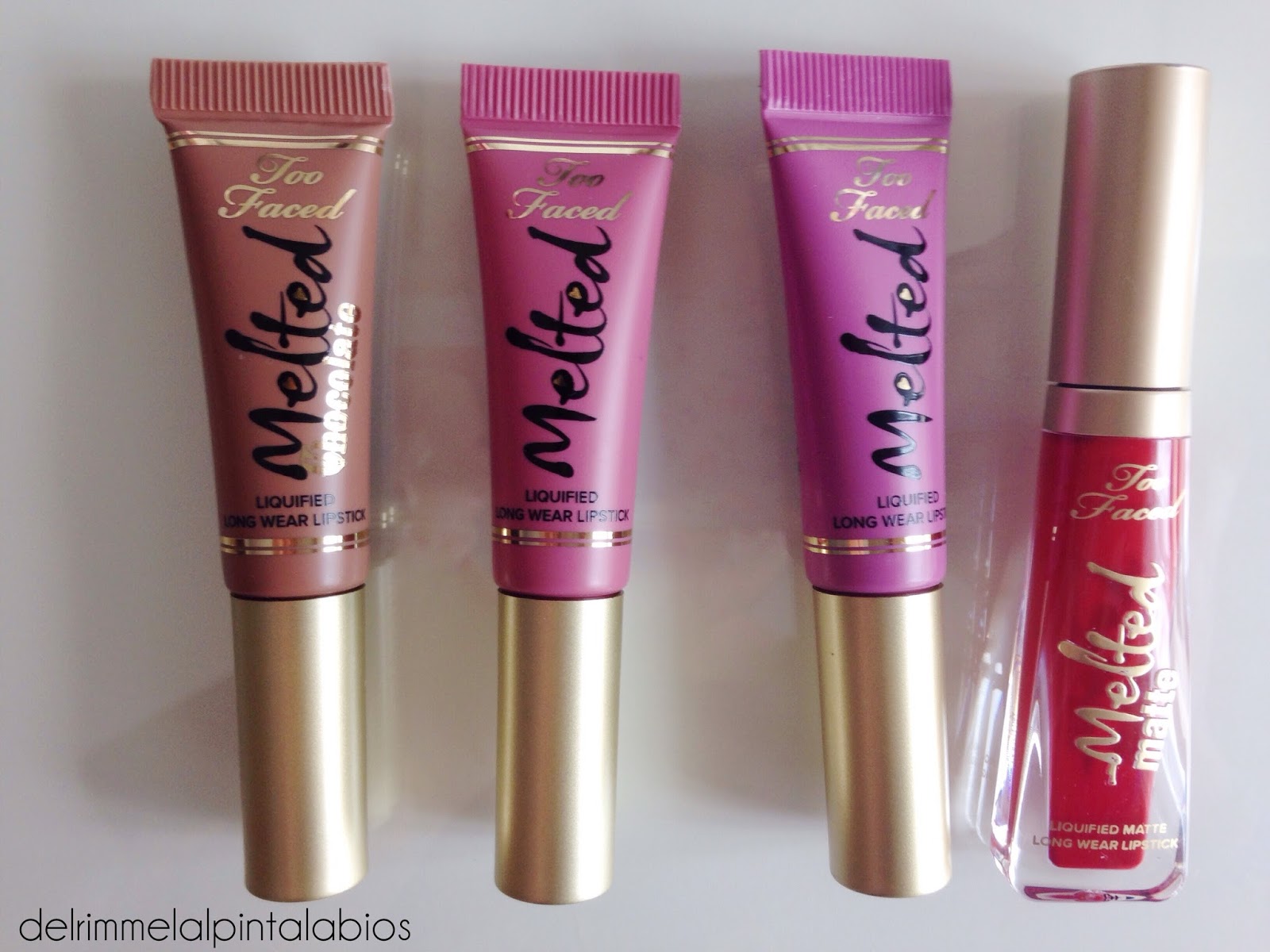 TOO FACED – COLECCIÓN DE NAVIDAD: SET DE LABIALES “MELTED LIQUIFIED ...