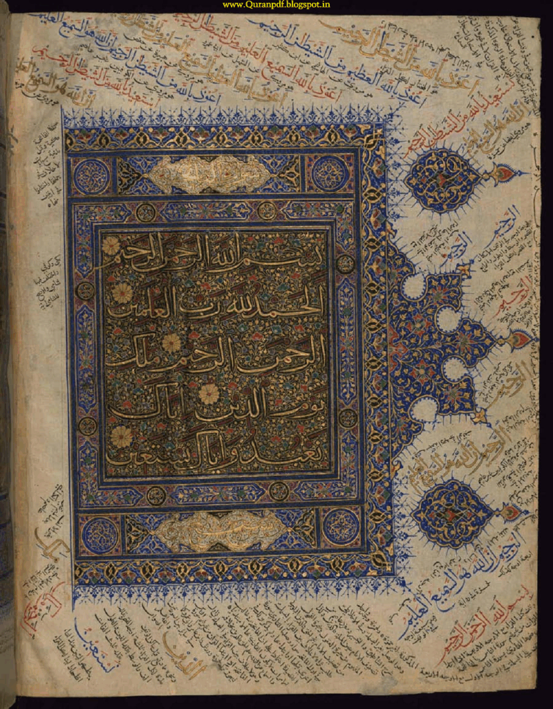 Quran Collection: Quran Manuscript - Arabic With Persian - Northern ...
