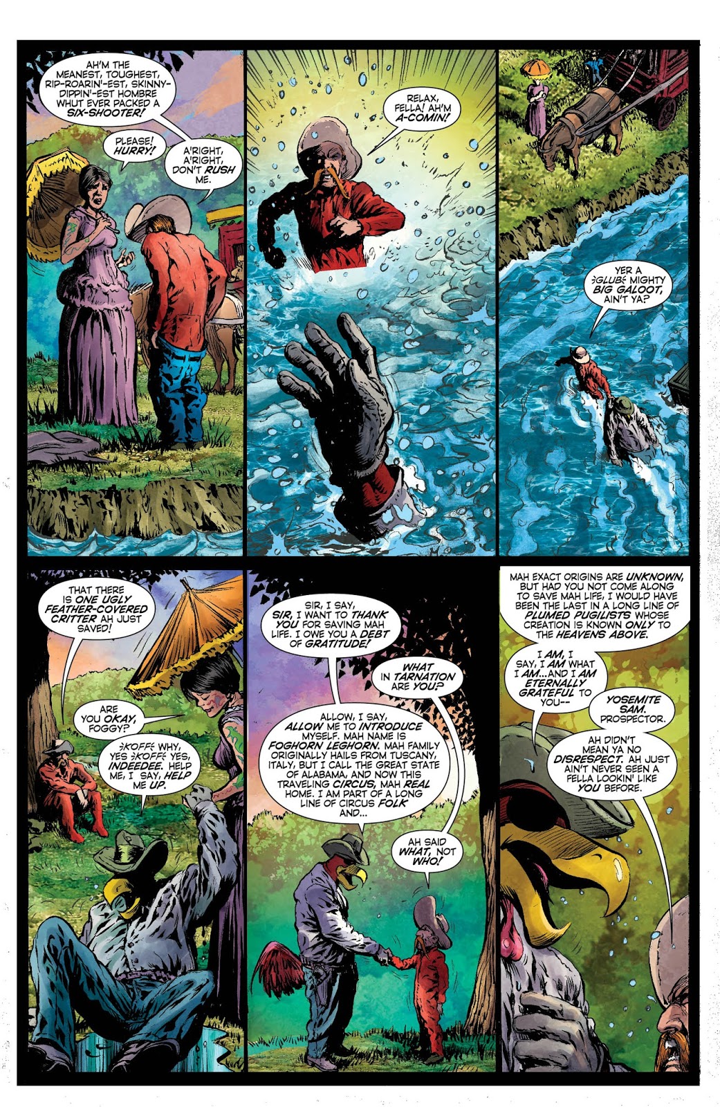 Weird Science DC Comics: PREVIEW: Jonah Hex/Yosemite Sam Special #1