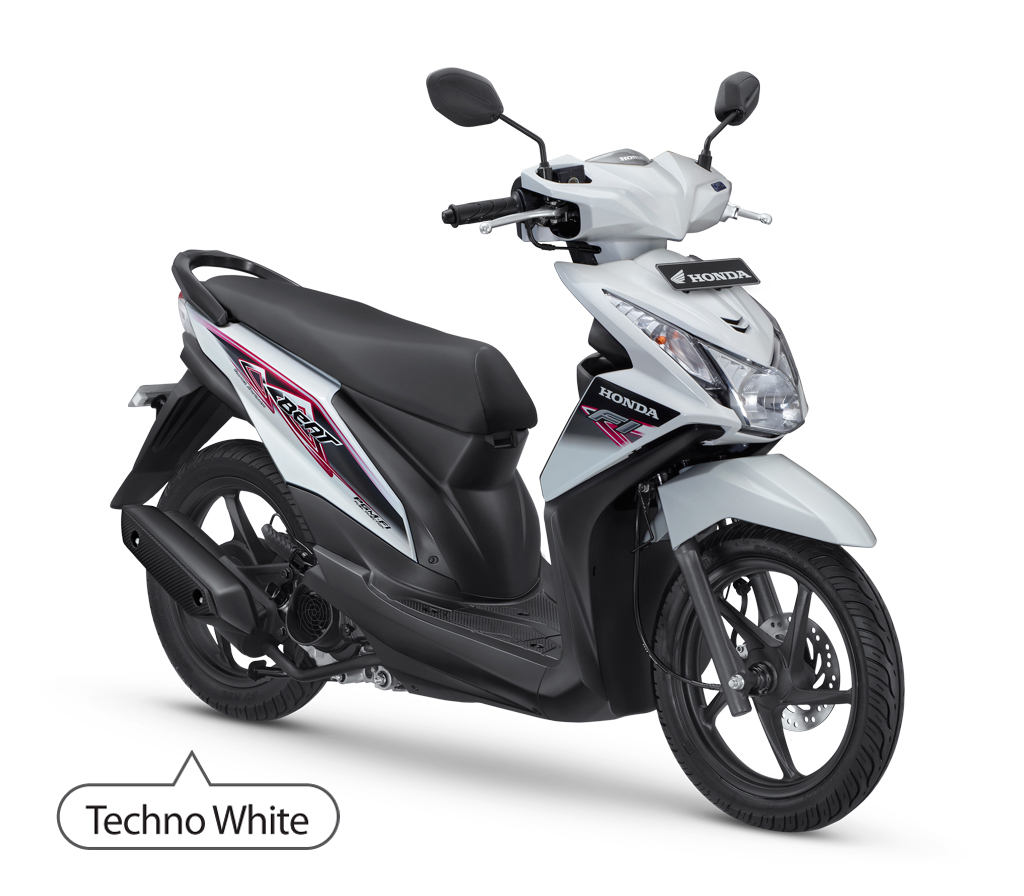 Delta Motorindo: Harga dan Spesifikasi Honda BeAT-FI CW Techno White