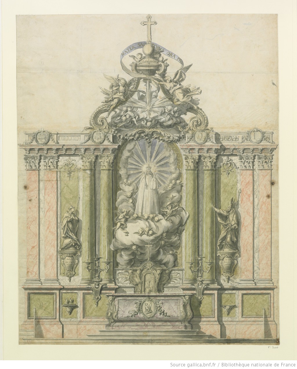Early Eighteenth Century Designs for the Interior of Notre Dame ...