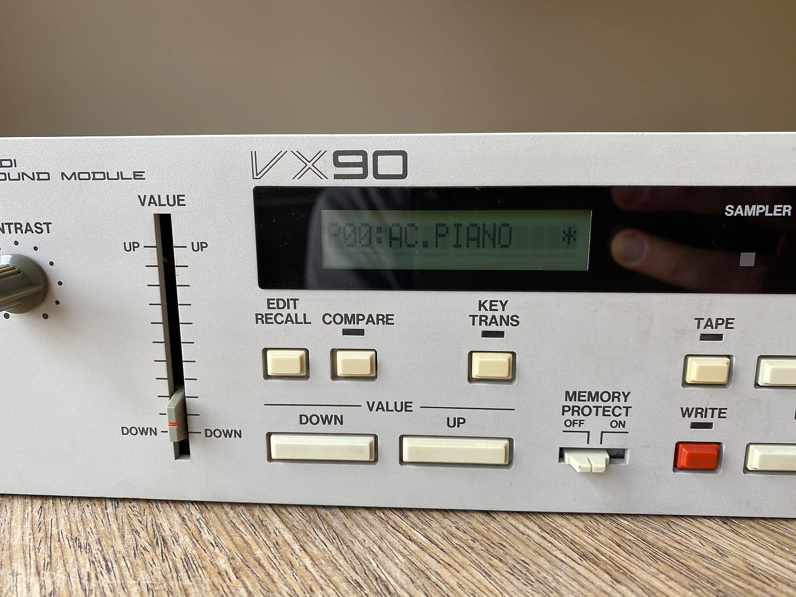MATRIXSYNTH: Akai VX90 Analog Synthesizer Rackmount