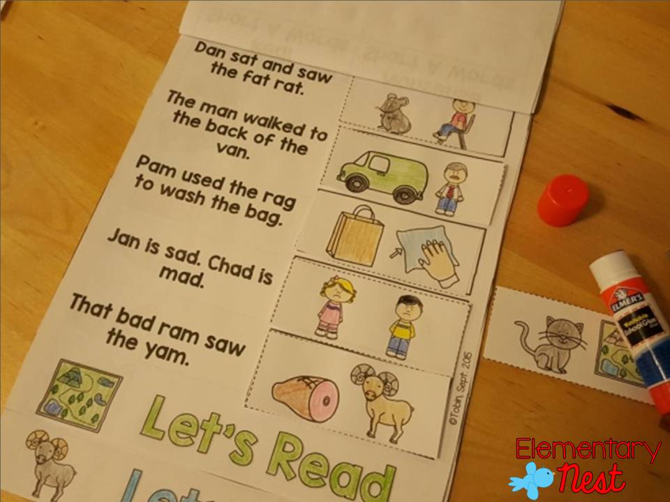 Creating Letter And Short Vowel Interactive Fun