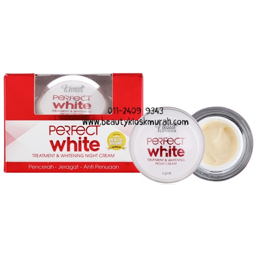 PERFECT WHITE TREATMENT & WHITENING NIGHT CREAM V'ASIA | BEAUTY KIOSK