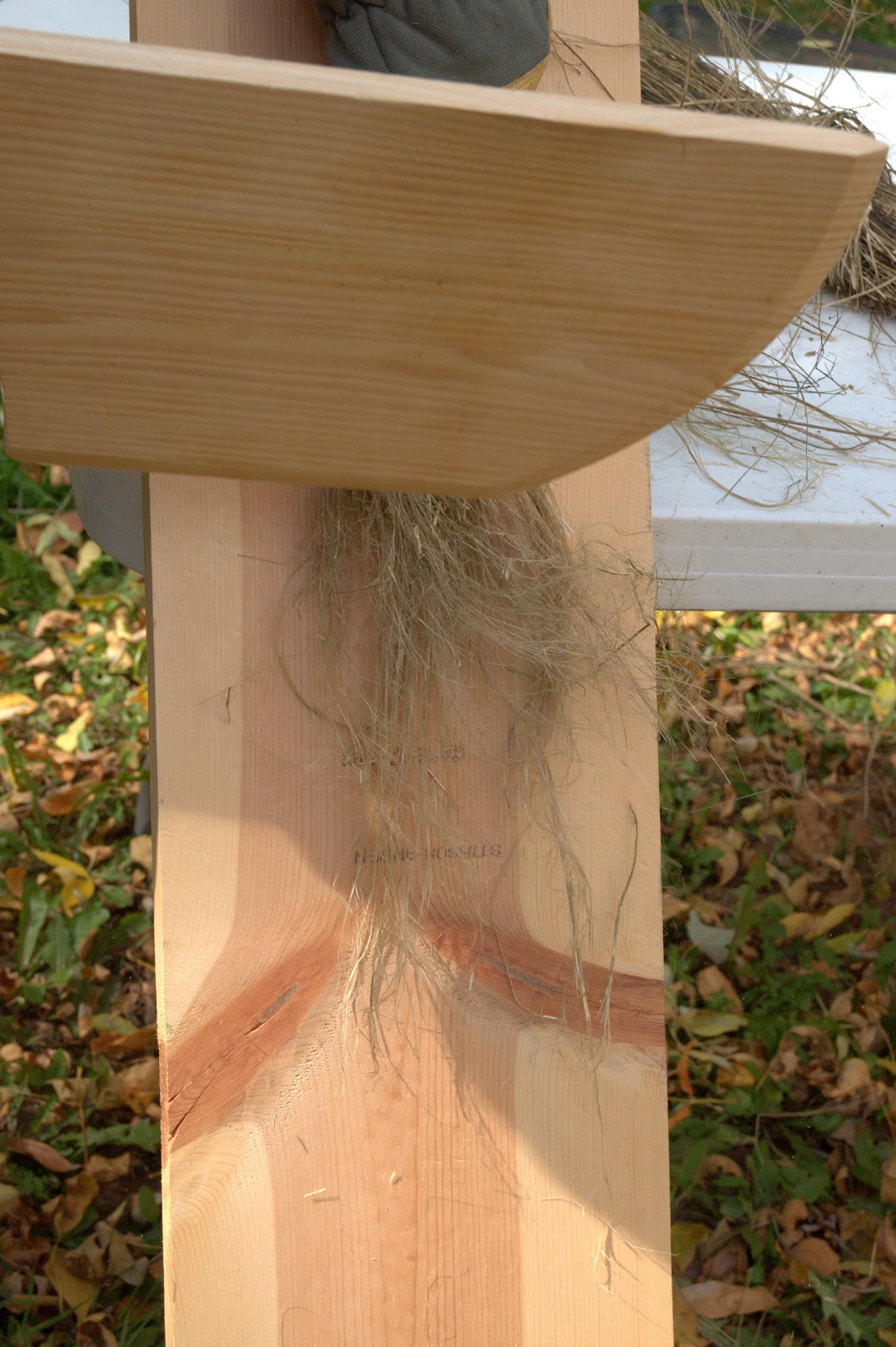 The Inconsequential Blogger: Flax to linen experiment - breaking ...