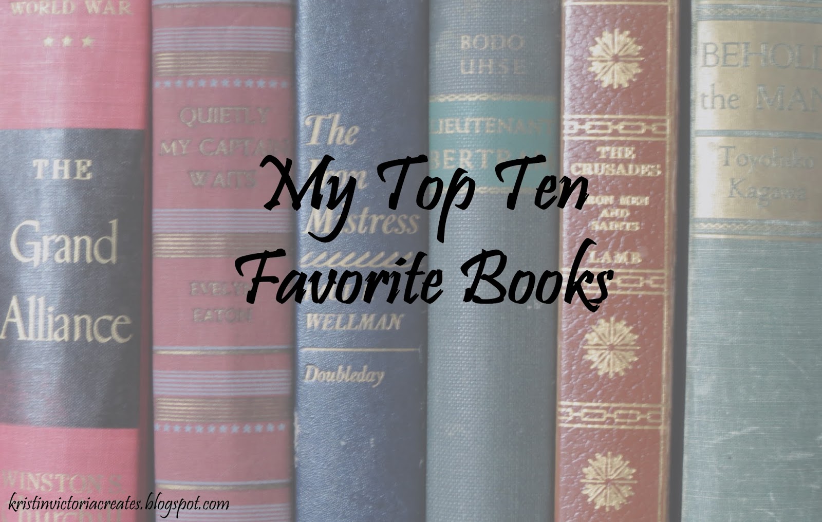 My Top Ten Favorite Books