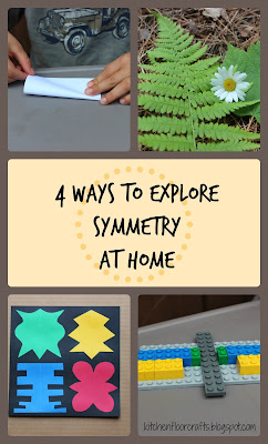 Kitchen Floor Crafts: 4 Ways to Explore Symmetry at Home