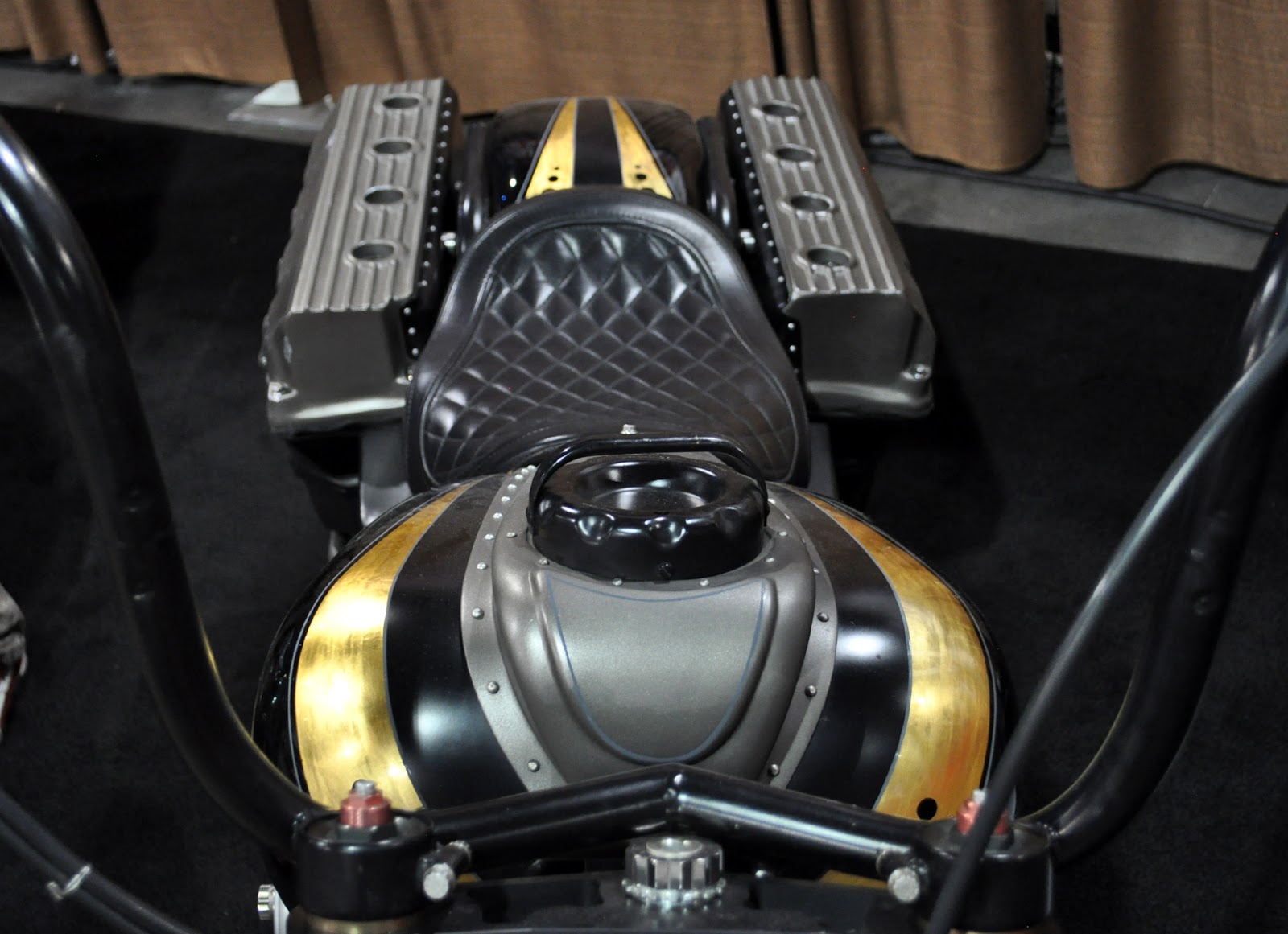 Just A Car Guy: One of two Bryan Fuller motorcycles I found at SEMA ...