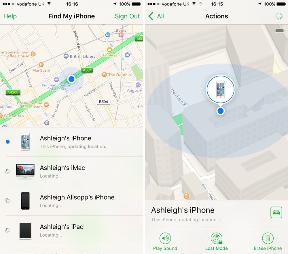 Cara menggunakan Find My iPhone di iOS 9: Cara mengaktifkan Find My ...
