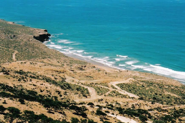 la région de Haha à vélo: La R de Tamanar à Timzeguida Ouftasse