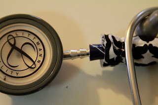 Made With Love and Imperfections: Stethoscope Cover.....First Attempt :-)