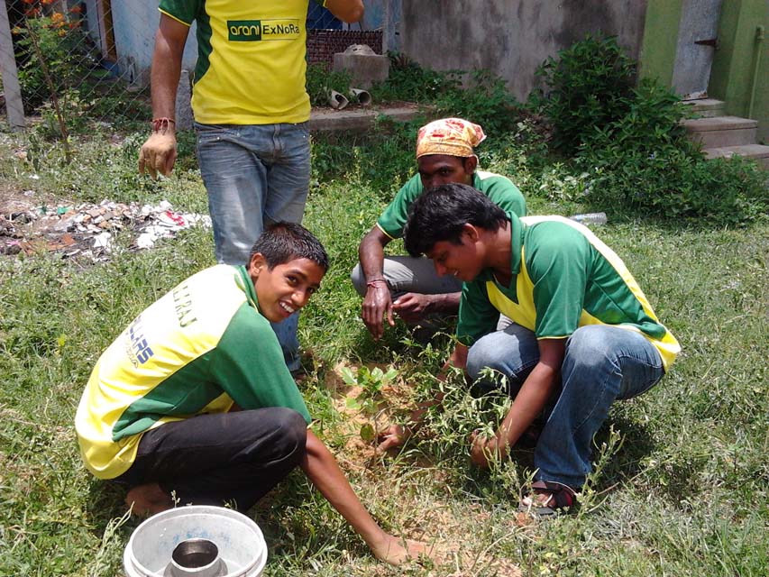 Pillars of India: The Green 500 Tree Plantation Project at Arani by ...
