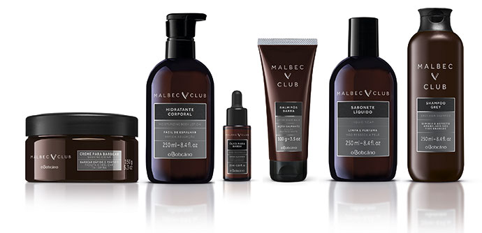 Malbec Club - nova linha de cuidados masculinos de O Boticário ...