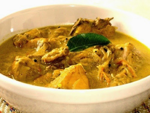 Recipe for Kerala Style Chicken mappas