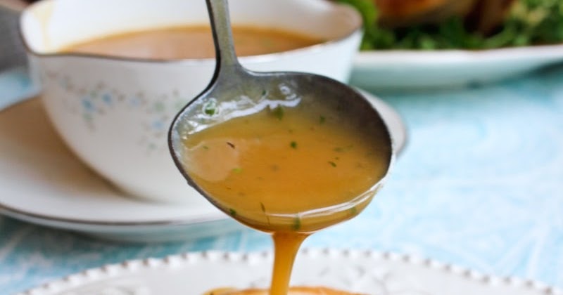 Turkey Dripping Gravy | The Two Bite Club
