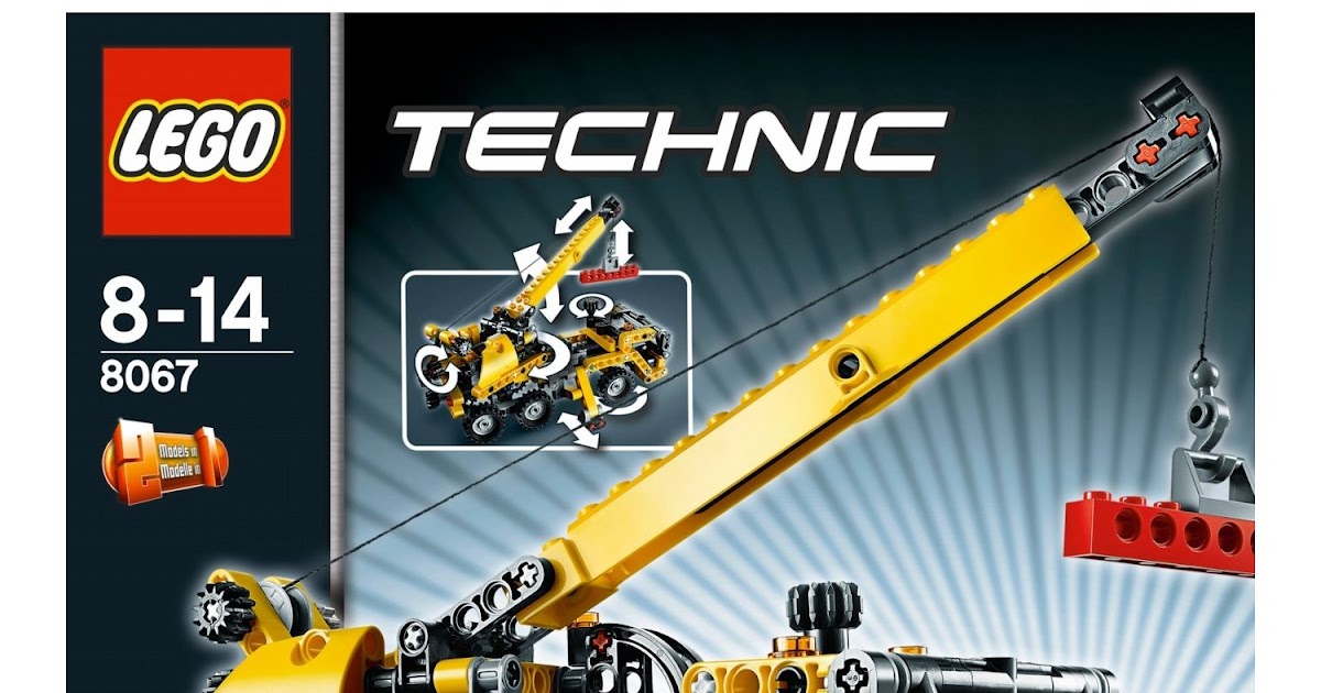 LEGO Technic 8067: Mini Mobile crane - The Best Toys Store