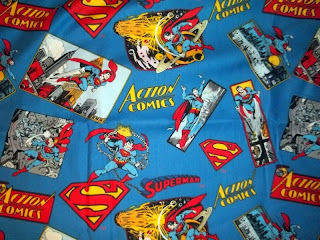 Traveling Quilter: Superman Quilt Delivered
