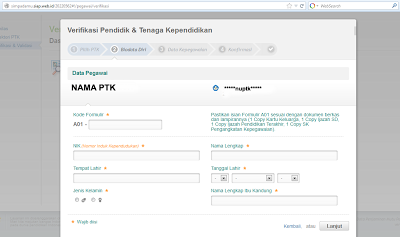 Operator Sekolah Kota Bogor: Langkah Verval NUPTK Level 1