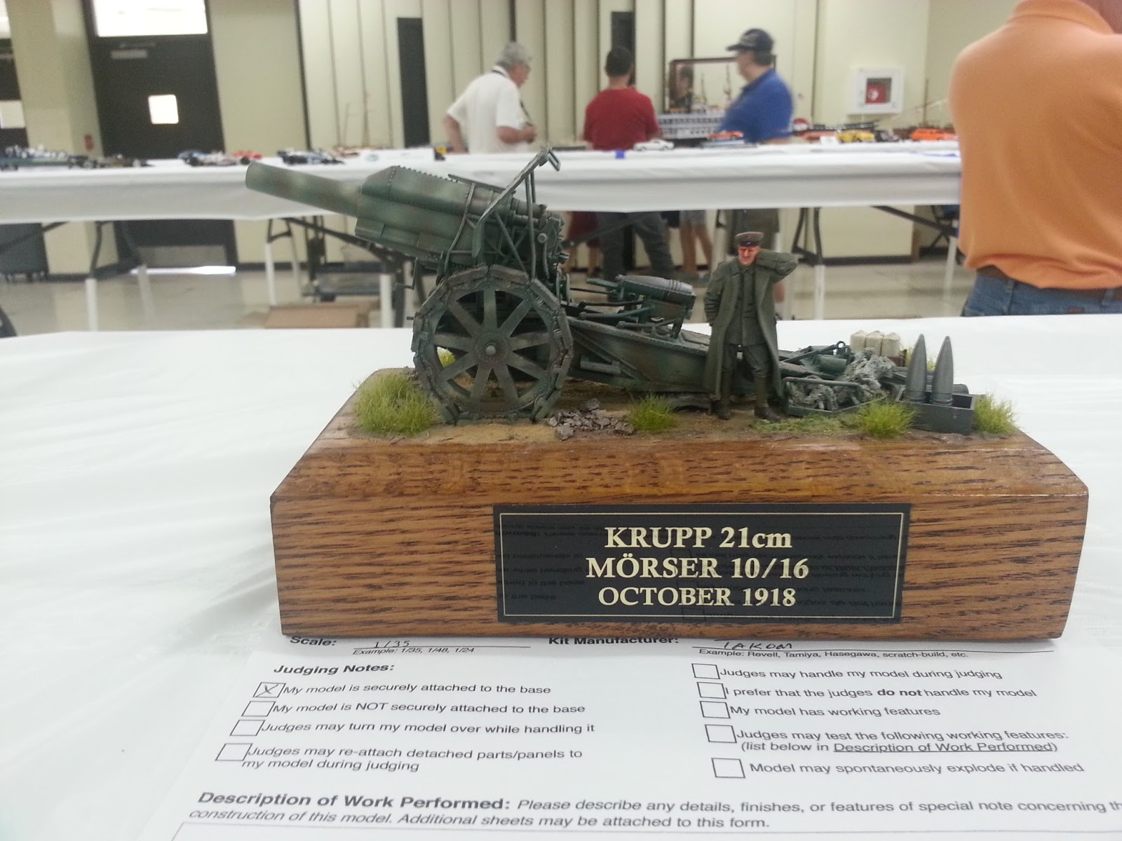 Quixotic Gamer: Huntsville Plastic Modeler's Society